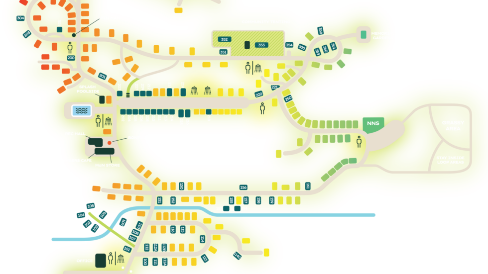 Campsite Map | Hillside Campgrounds